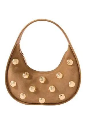 Simkhai Finn Studded Shoulder Bag - Camel