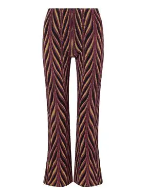 Proenza Schouler Amelia Fla Casual Pants - Red