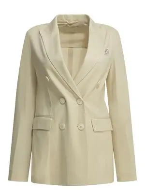 CIRCOLO 1901 Double-breasted Blazer - Beige