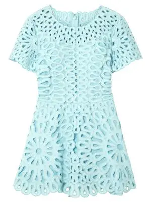 Simkhai Emrys Cut-out Mini Dress - Blue