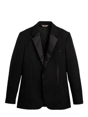 KIKO KOSTADINOV X LEVIS Kiko Kostadinov X Levi's Blazer With Satin Trim - Black