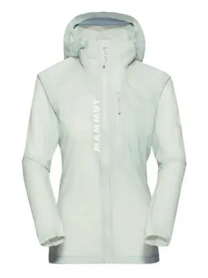 MAMMUT Aenergy Wb Hooded Jacket - Silver Sage