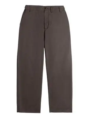 LEMAIRE Tapered Workwear Pants - Ristretto
