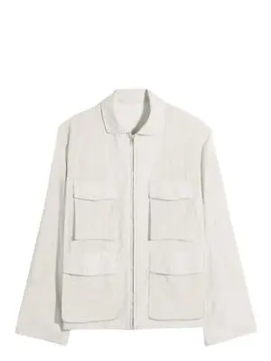 LEMAIRE Lemaire Pocket Zip Jacket Plaster