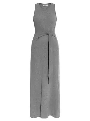 LISA YANG The Angeline Maxi Dress - Gray