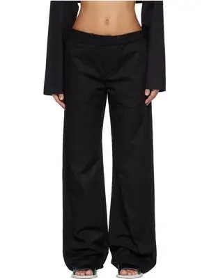 RIER Utility Casual Pants - Black
