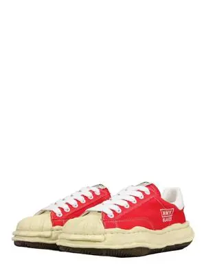 Mihara Yasuhiro Blakey Canvas Sneakers - Red
