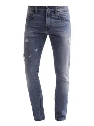 Moschino Printed Jeans With Fade Effect - Black