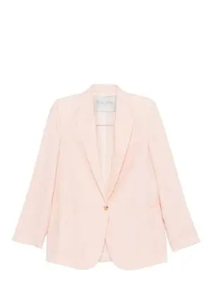 FORTE_FORTE Single-breasted Blazer - Pink