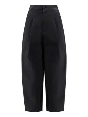 Soeur Daley Pleated Wide-leg Pants - Black