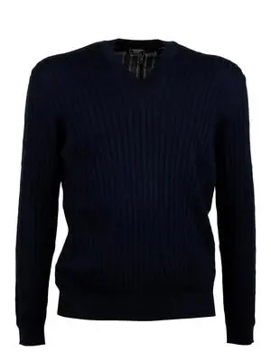PESERICO Peserico Cable Knit V-Neck Sweater