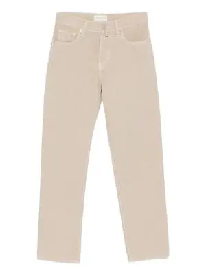 Jacob Cohen Edo Straight Leg Jeans - Nude