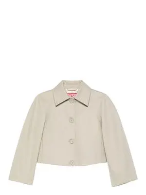 DIESEL® Long Sleeve Buttoned Jacket - Nude