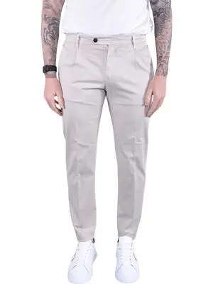 Eleventy Pleated Slim Fit Trousers - No