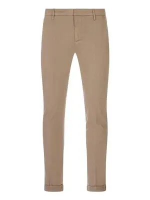 DONDUP Dondup Casual Pants With Belt Loops And Button Pockets Nude
