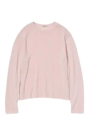 Auralee Crew Neck Sweater - Pink