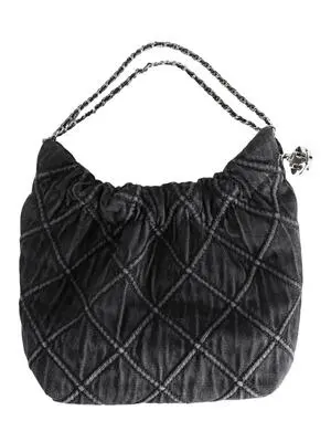 Tory Burch Mini Fleming Tote Bag - Black