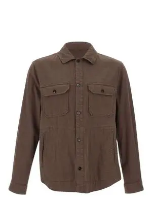 Woolrich Safari Overshirt Shirt - Brown
