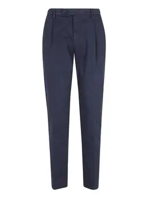 Eleventy Eleventy Casual Trousers With Belt Loops Black