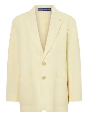 Polo Ralph Lauren Single-breasted Linen Blazer - Nude