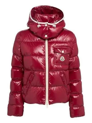 Moncler Andro Hooded Down Jacket - Red