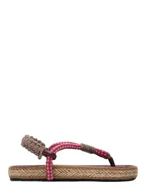 Isabel Marant Étoile Gypso Open-toe Flat Sandals - Multicolor