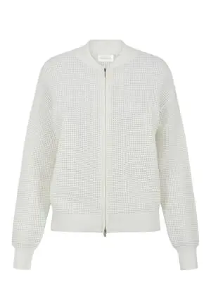 P.a.r.o.s.h Renfield Zip-up Cardigan - White