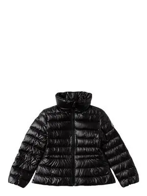 Moncler Moncler Shiny Nylon Down Jacket Black