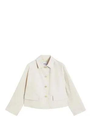 Aspesi Single-breasted Casual Jacket - White
