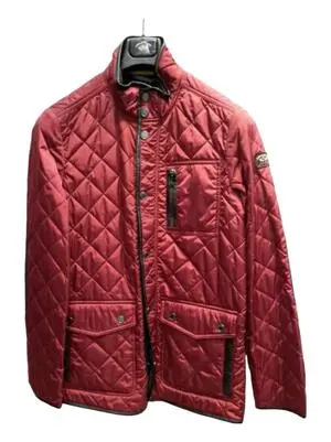 PAUL  SHARK Paul & Shark High-necked Quilted Padded Jacket - Red