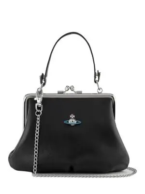 VIVIENNE WESTWOOD Granny Frame Purse Bag - Black