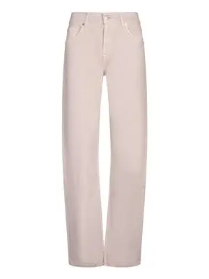 7 For All Mankind The Straight Jeans - Beige