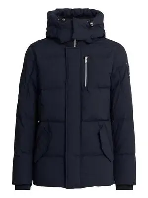 Moose Knuckles 3q Everest Down Jacket With Hood - Black