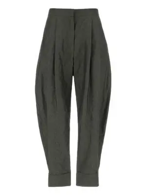 PT TORINO Pleated Cuffed Trousers - Black