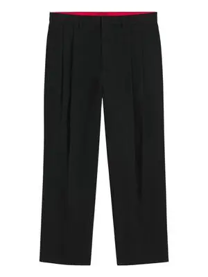 Hugo Boss Relaxed-fit Japanese Denim Jeans - Black