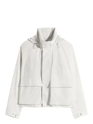 LEMAIRE Lemaire Drawstring Hooded Rain Jacket Soybean