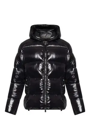 SAVE THE DUCK Hooded Puffer Jacket - Black