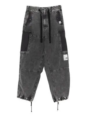 Mihara Yasuhiro Drawstring Cargo Pants - Black