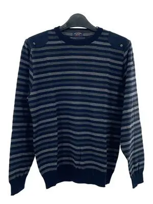 PAUL  SHARK Paul & Shark Round Neck Striped Sweater