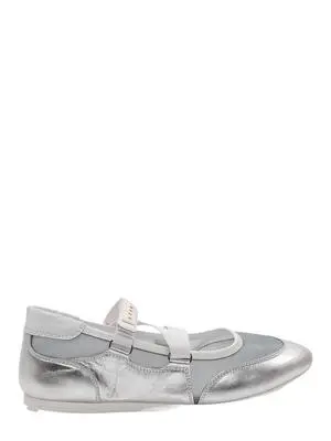 Marni Strappy Low-top Sneakers - Sliver