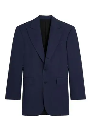 Celine Grain De Poudre Wool Colline Jacket - No