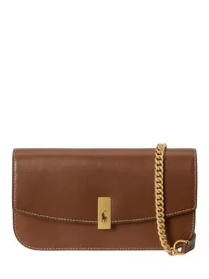 Polo Ralph Lauren Chain Strap Shoulder Bag - Brown