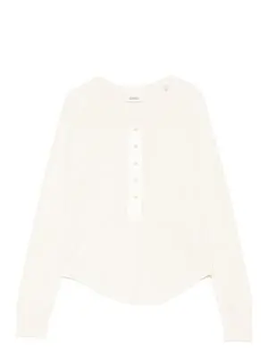 Isabel Marant Étoile Isabel Marant Button Detail Crewneck Knit Top No