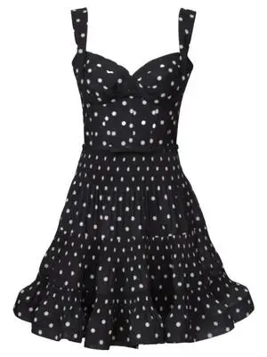 Zimmermann Pleated Draped Mini Dress - Black