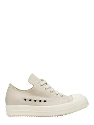 Rick Owens Lace-up Sneakers - White