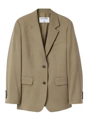 Filippa K Single-breasted Blazer - Light Driftwood Mixed Color