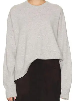 ST. AGNI Long Sleeve Knitwear - Grey
