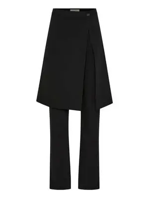 ST. AGNI Button-up Culottes - Black