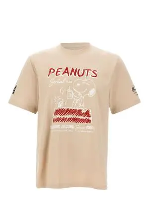 Iceberg Peanuts Print T-shirt - Nude