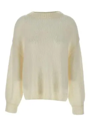 Soft Goat Fonna Crewneck Knitwear - Ivory